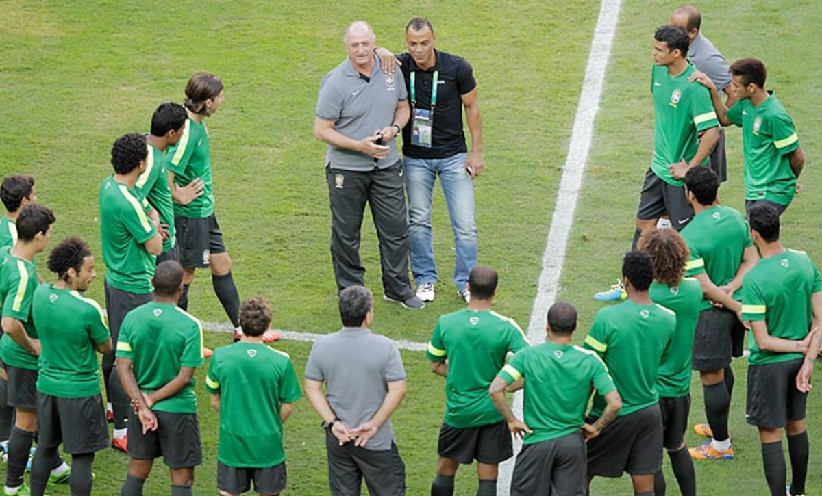 Brazil legend Cafu gives motivational speech to national team - Sports ...