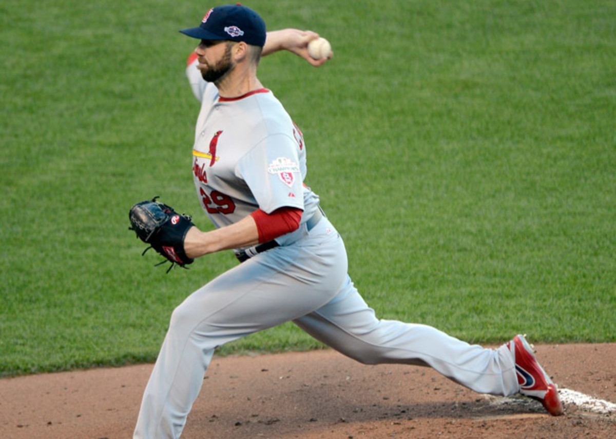 Chris Carpenter throws pain-free bullpen session for Cardinals - Sports ...