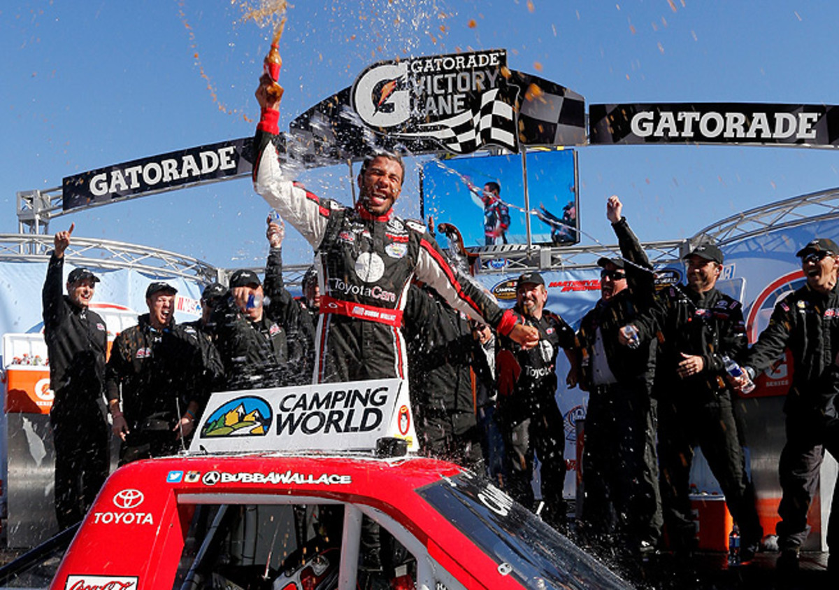 Darrell Wallace Jr. first black NASCAR driver to win in half century ...