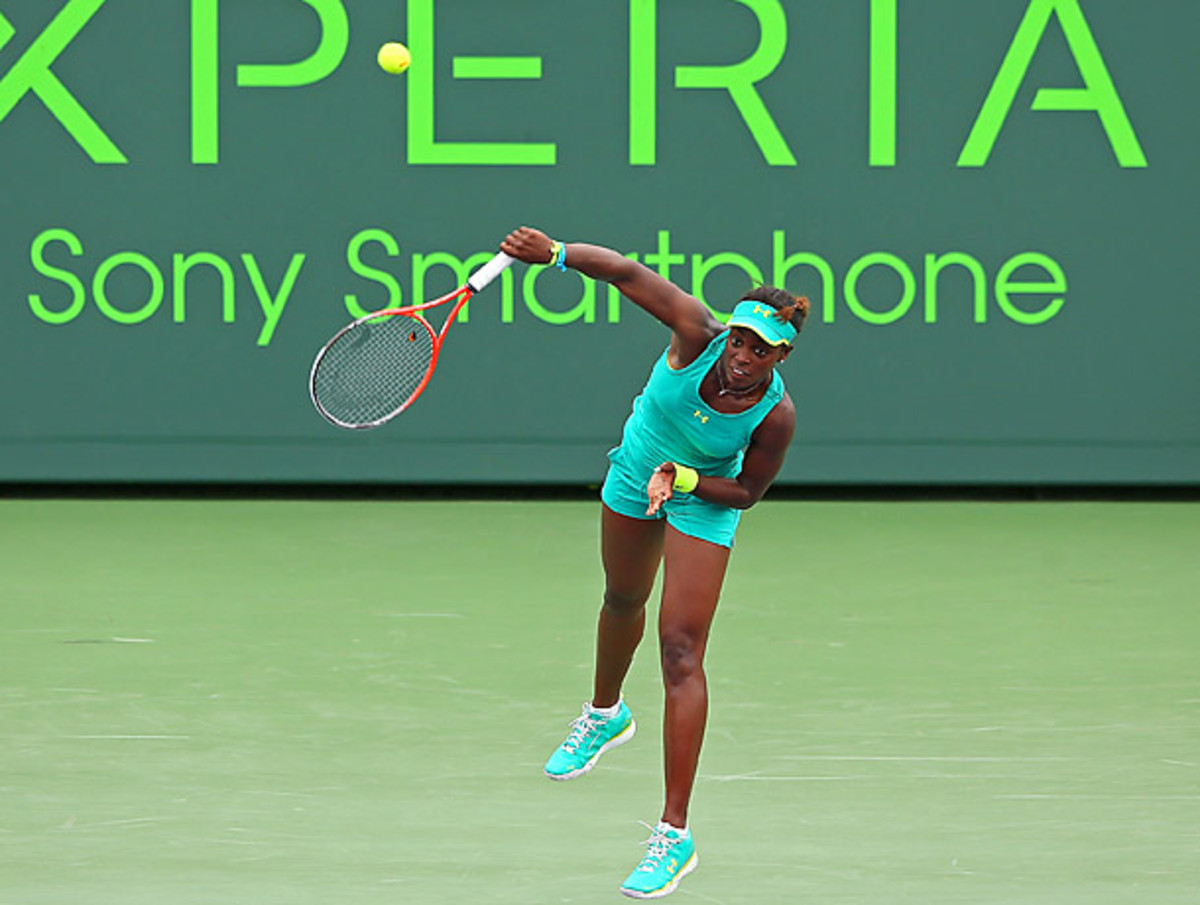 Sloane Stephens' slump continues with disappointing Family Circle Cup ...