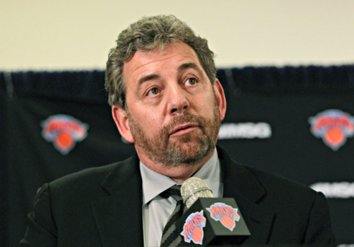 Report: James Dolan tells Knicks that no trades or firings are on the ...