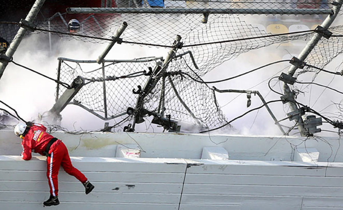 Gate placement concern for NASCAR after Daytona crash - Sports Illustrated