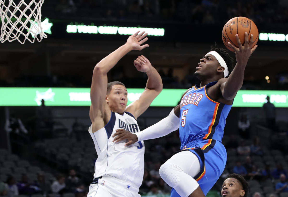 Luguentz Dort Scores 21, The Blue Overcome a 14 Point Deficit, but the ...