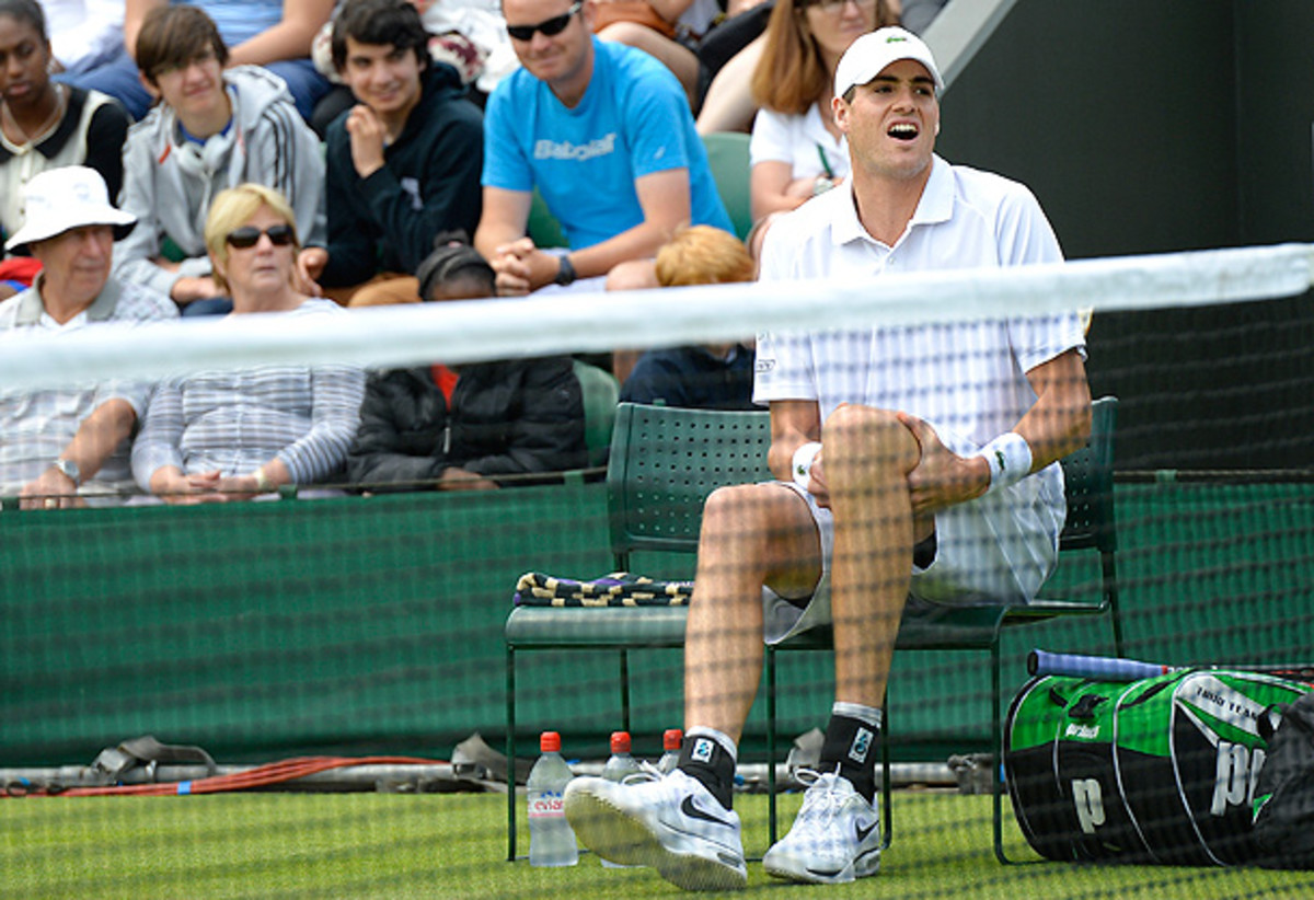 John Isner retires from second-round match with knee injury - Sports ...