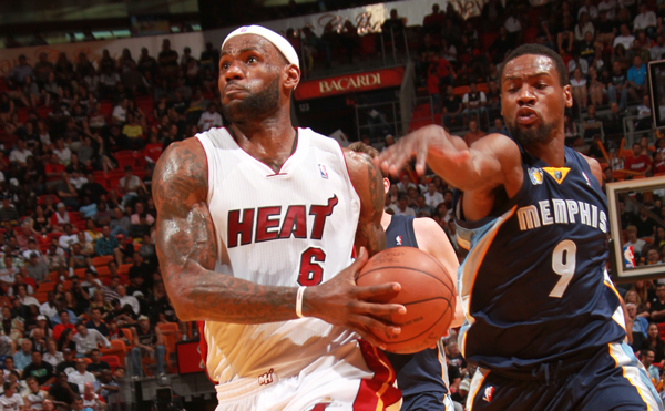 Grizzlies' Tony Allen, Heat's LeBron James lead 2013 All-Defensive ...