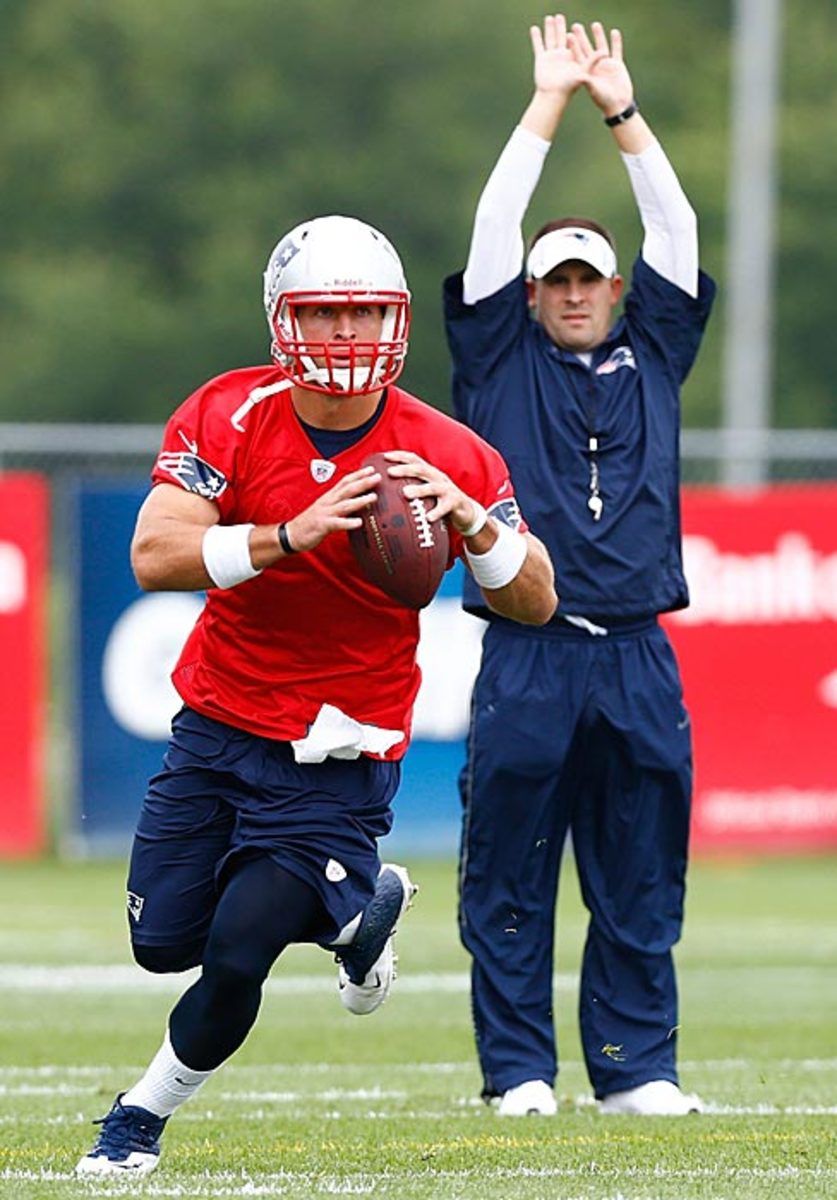 Tebow at Patriots Camp - Sports Illustrated