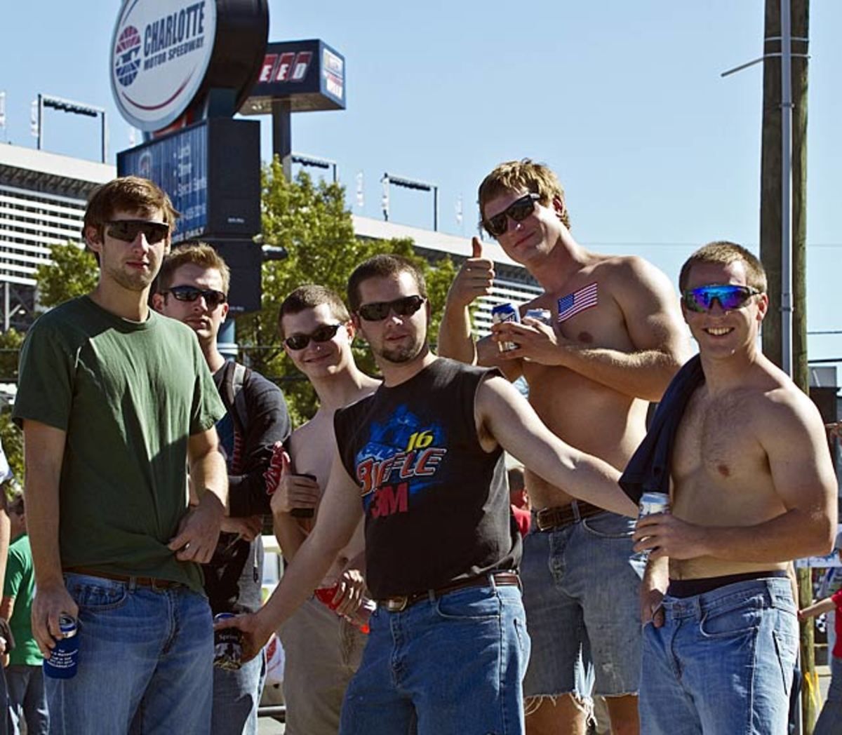 NASCAR Fans at Charlotte - Sports Illustrated
