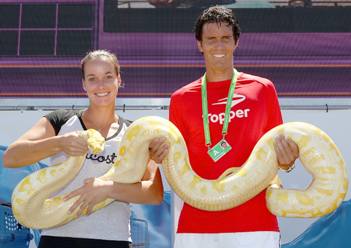Athletes With Snakes - Sports Illustrated