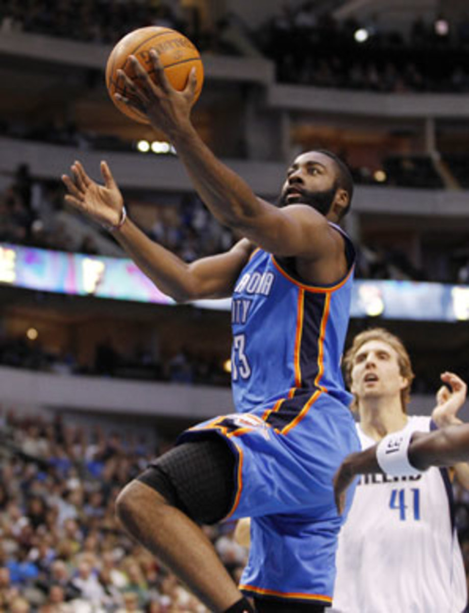 Thunder guard Harden thinks he deserves All-Star nod - Sports Illustrated