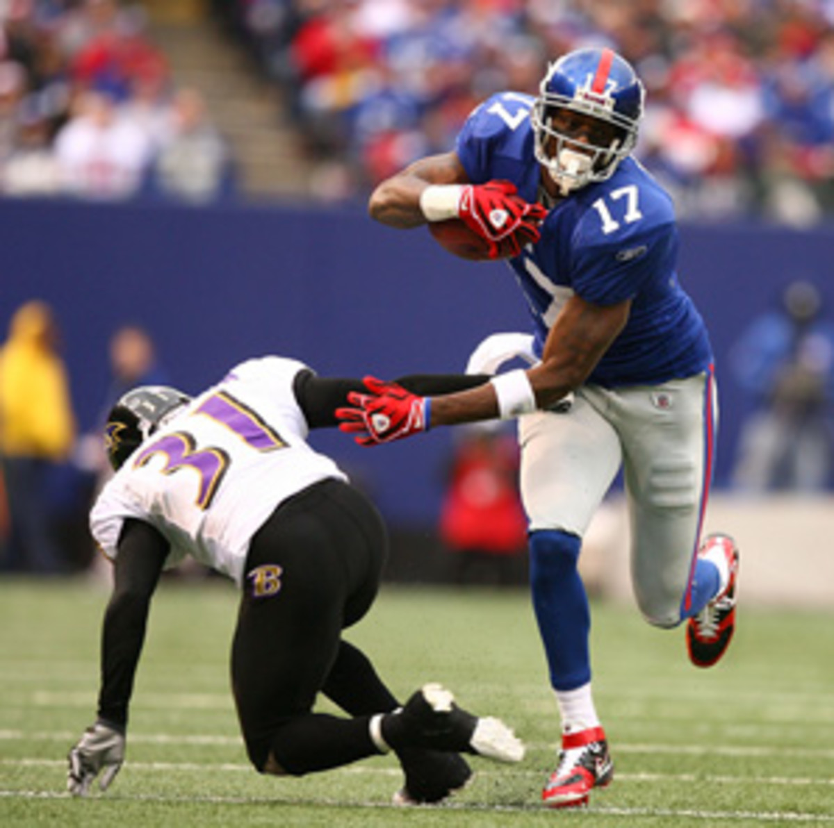 Hamstring makes Giants' Burress questionable - Sports Illustrated
