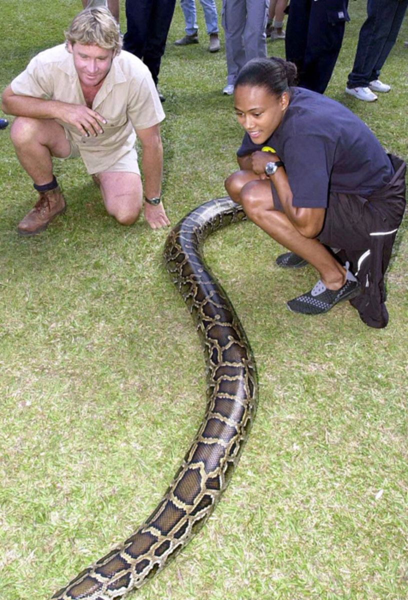 Athletes With Snakes - Sports Illustrated