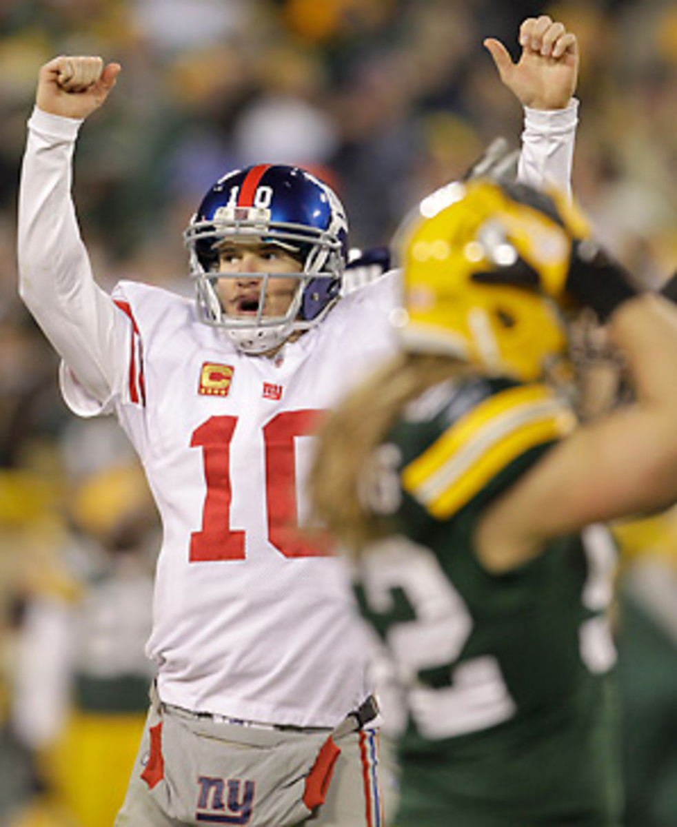 Damon Hack: Manning backs up 'elite' talk with win over Rodgers ...