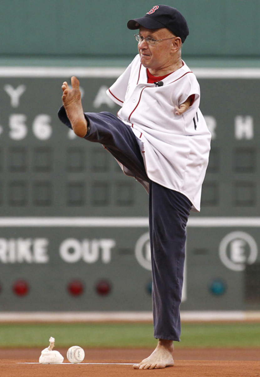 Memorable First Pitches of 2011 Season - Sports Illustrated