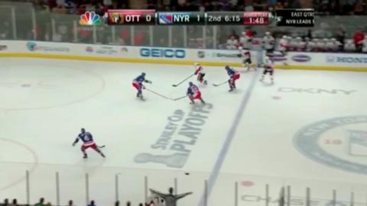 Game 2: Sens win in OT, tie series - Sports Illustrated