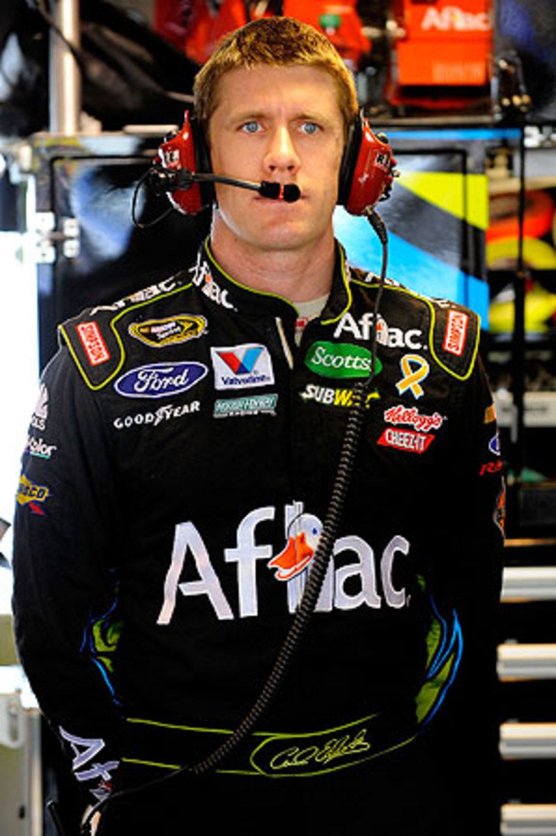 Lars Anderson: Carl Edwards the favorite to take the checkers under the ...