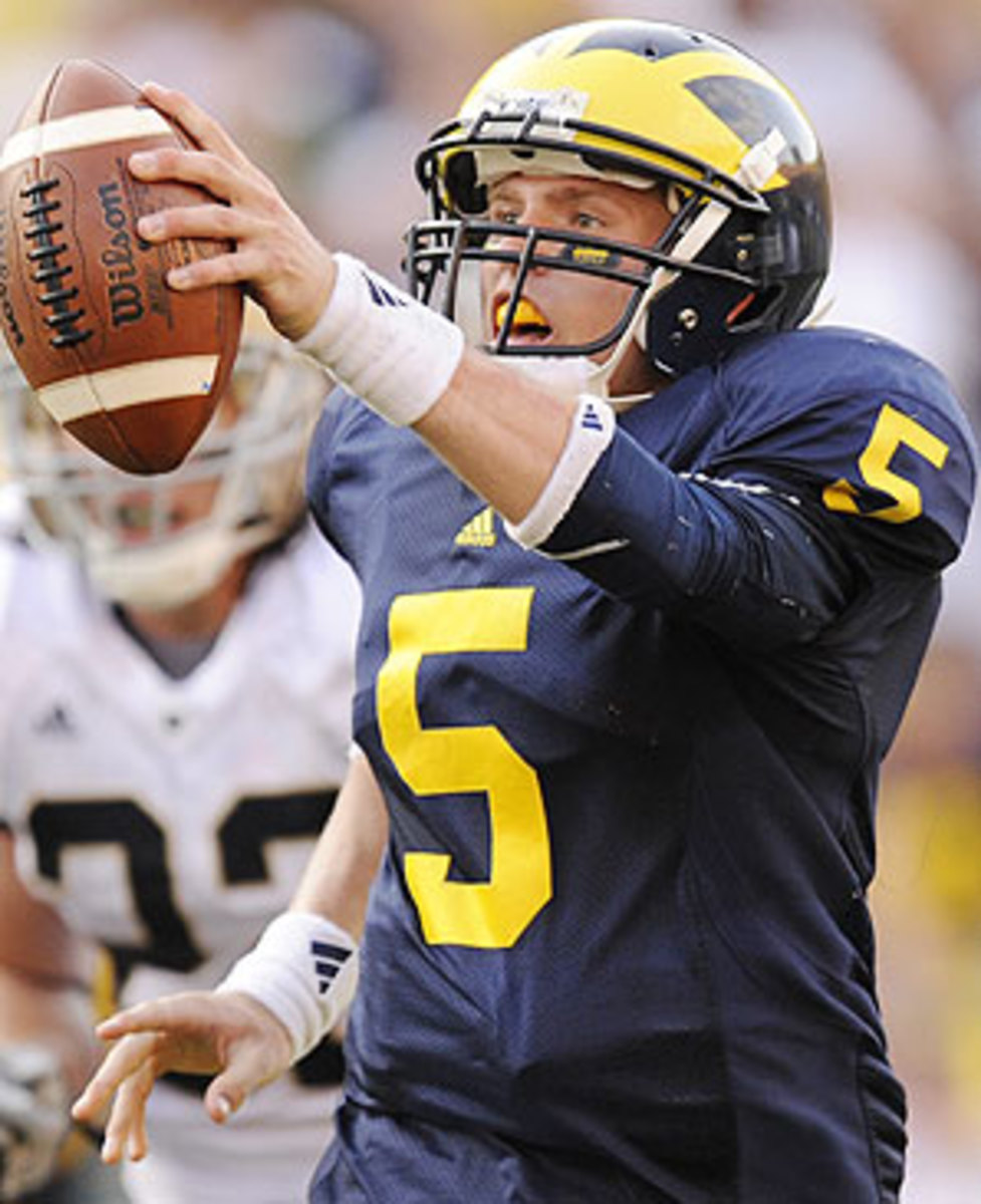 Andy Staples: Unflappable Forcier takes the keys and drives Michigan ...