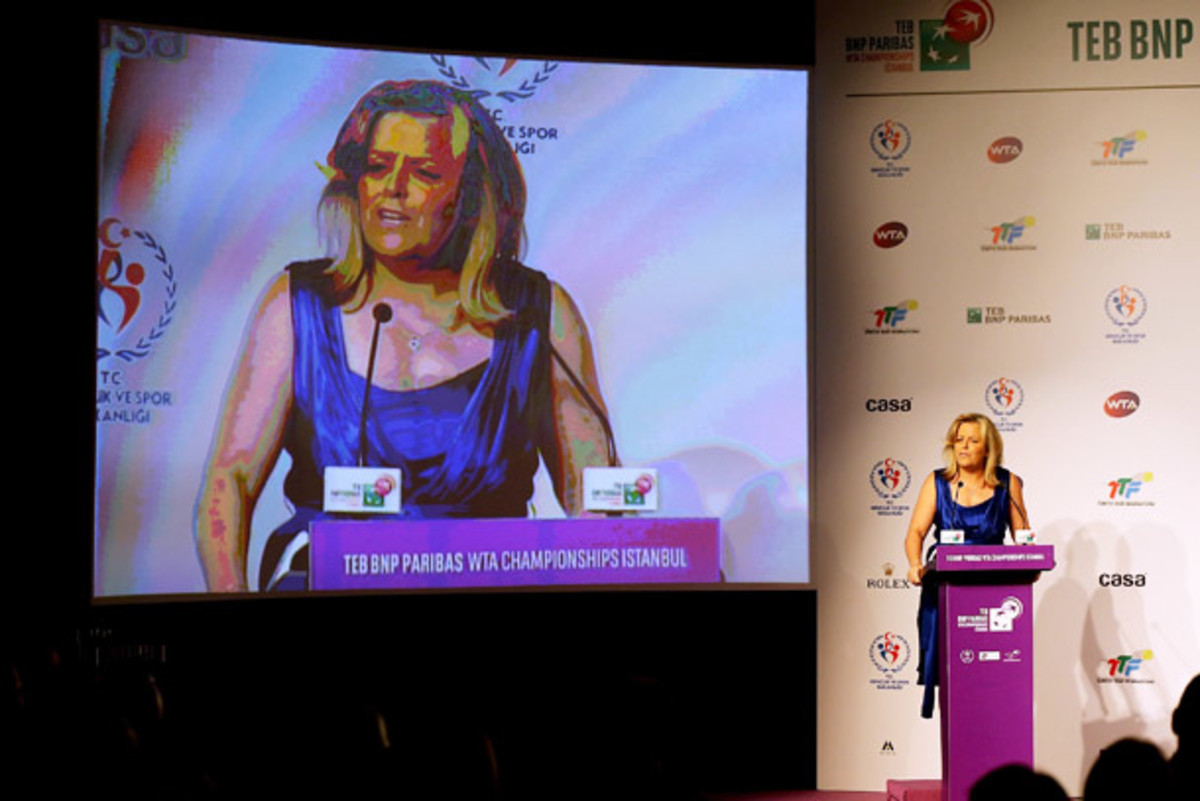 Picture This: Players getting jazzed up for WTA Championships - Sports ...