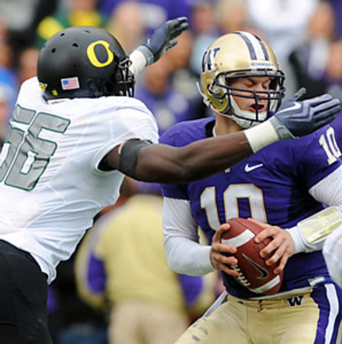 Stewart Mandel: Oregon's D gets Ducks in mix, TCU makes jump - Sports ...