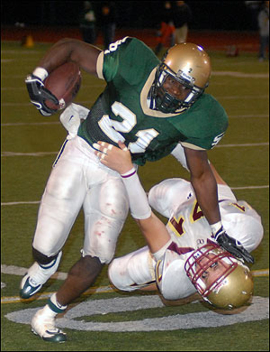 With back issues behind him, tailback rushes to end - Sports Illustrated