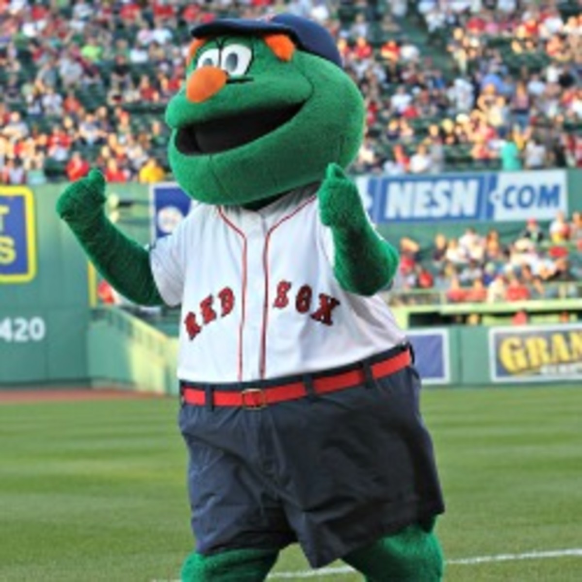 Boston police: Red Sox mascot Wally the Green Monster missing - Sports ...