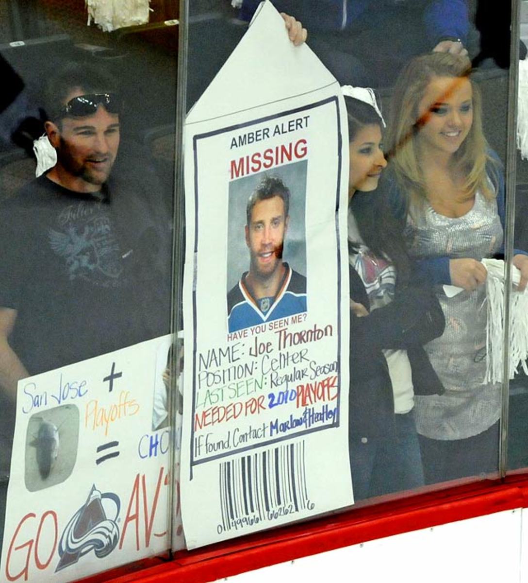 Hockey Fan Sign Ideas