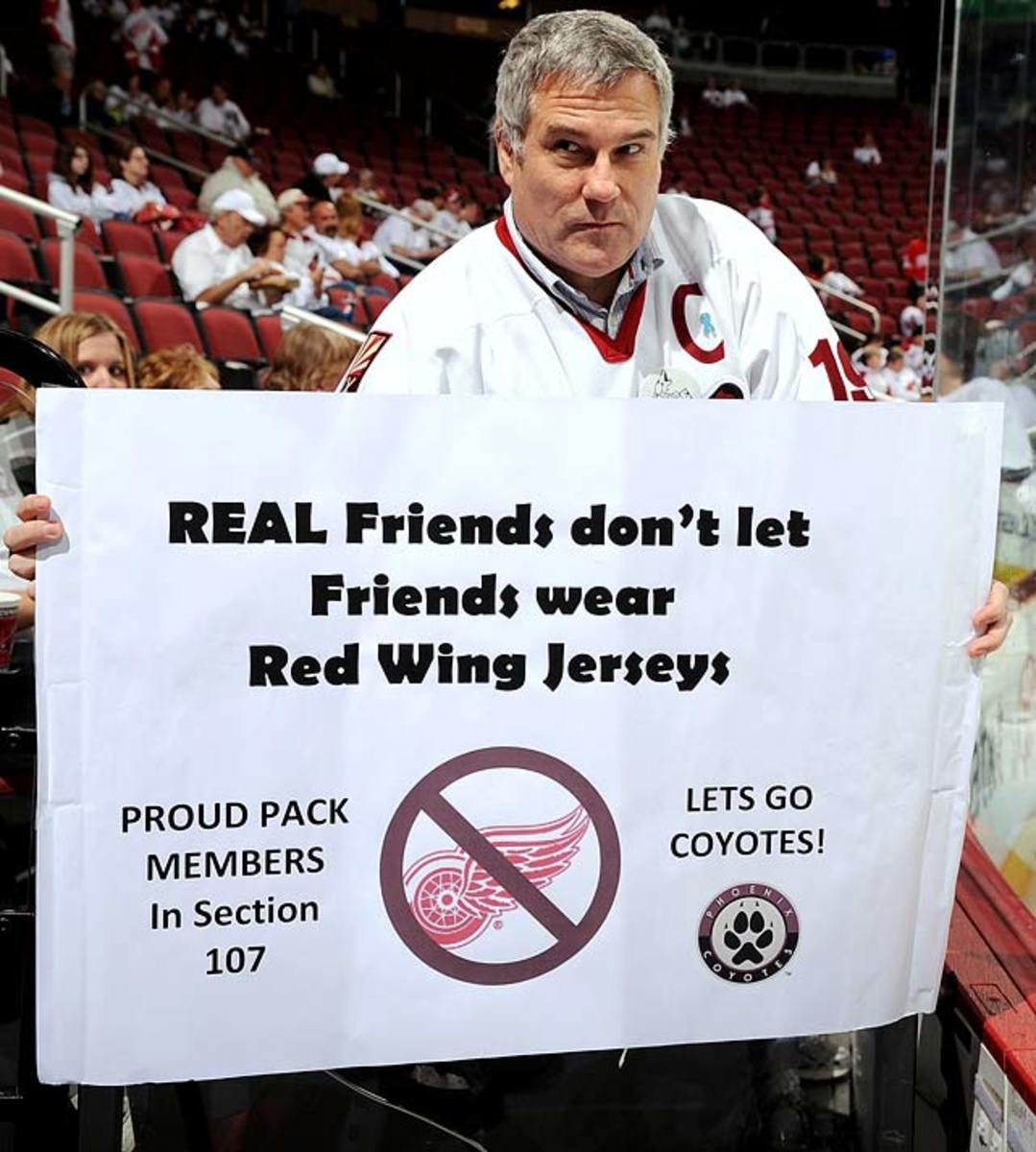 Hockey Fan Sign Ideas