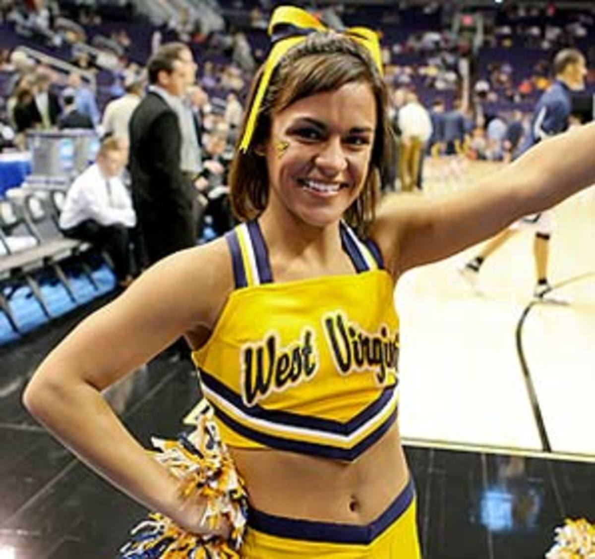 Cheerleader of the Week: West Virginia's Ashley Morgan - Sports Illustrated