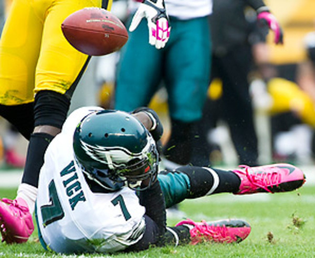 Michael Vick's turnover issues strike again - Sports Illustrated