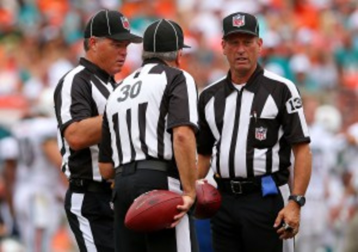 Replacement refs told no whistles on hail mary, one admits wrong call ...
