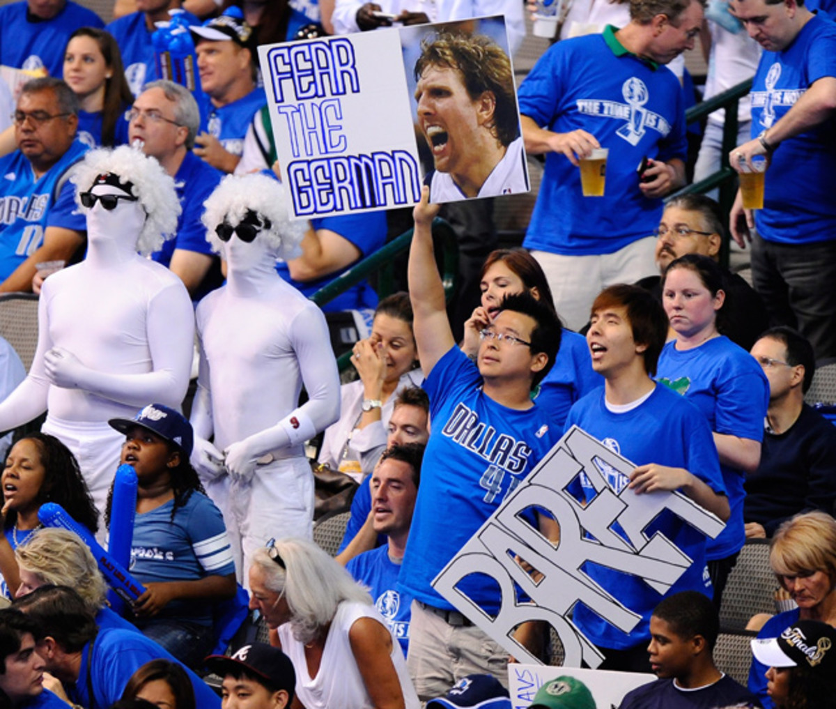 Mavs Fans at the Finals - Sports Illustrated