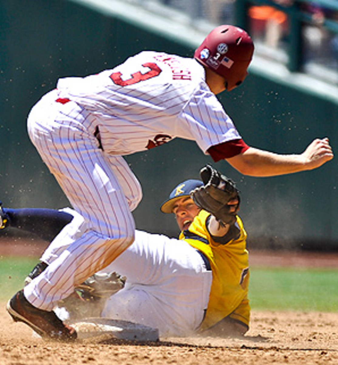 South Carolina's Michael Roth throws two-hitter, sends Kent State ...
