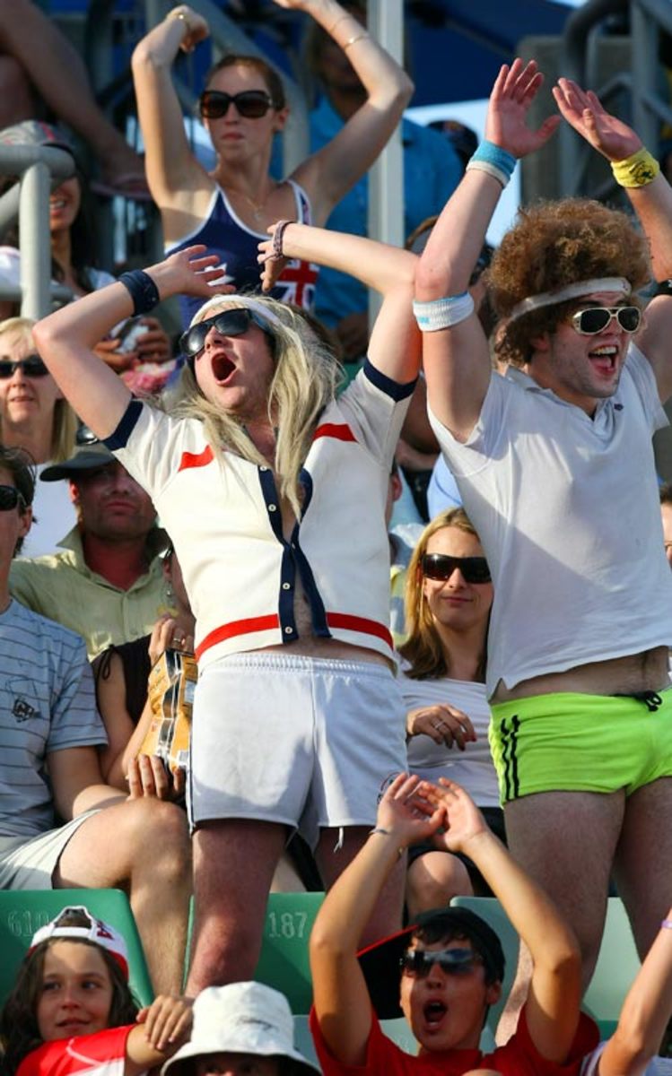 Fans at the Australian Open - Sports Illustrated