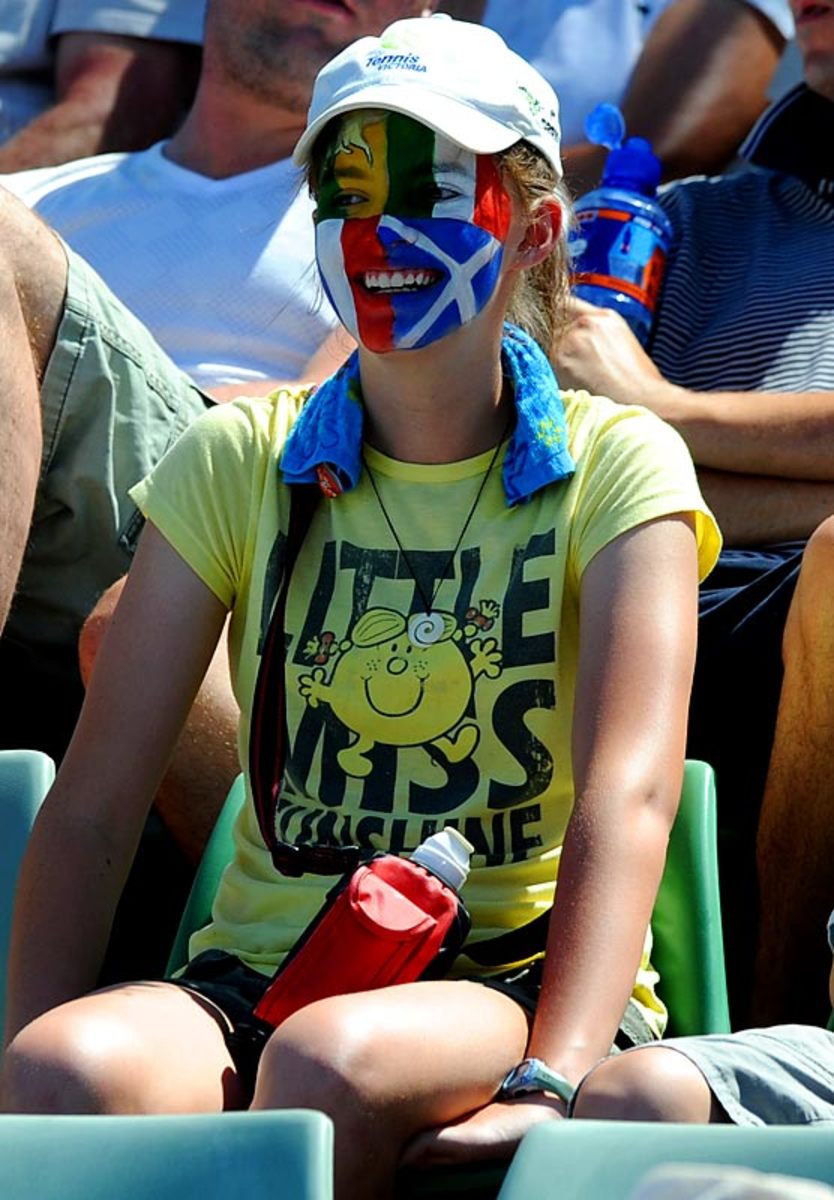 Fans at the Australian Open - Sports Illustrated