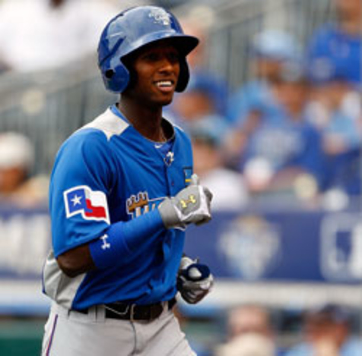 Jurickson Profar homers for Rangers in debut at-bat - Sports Illustrated