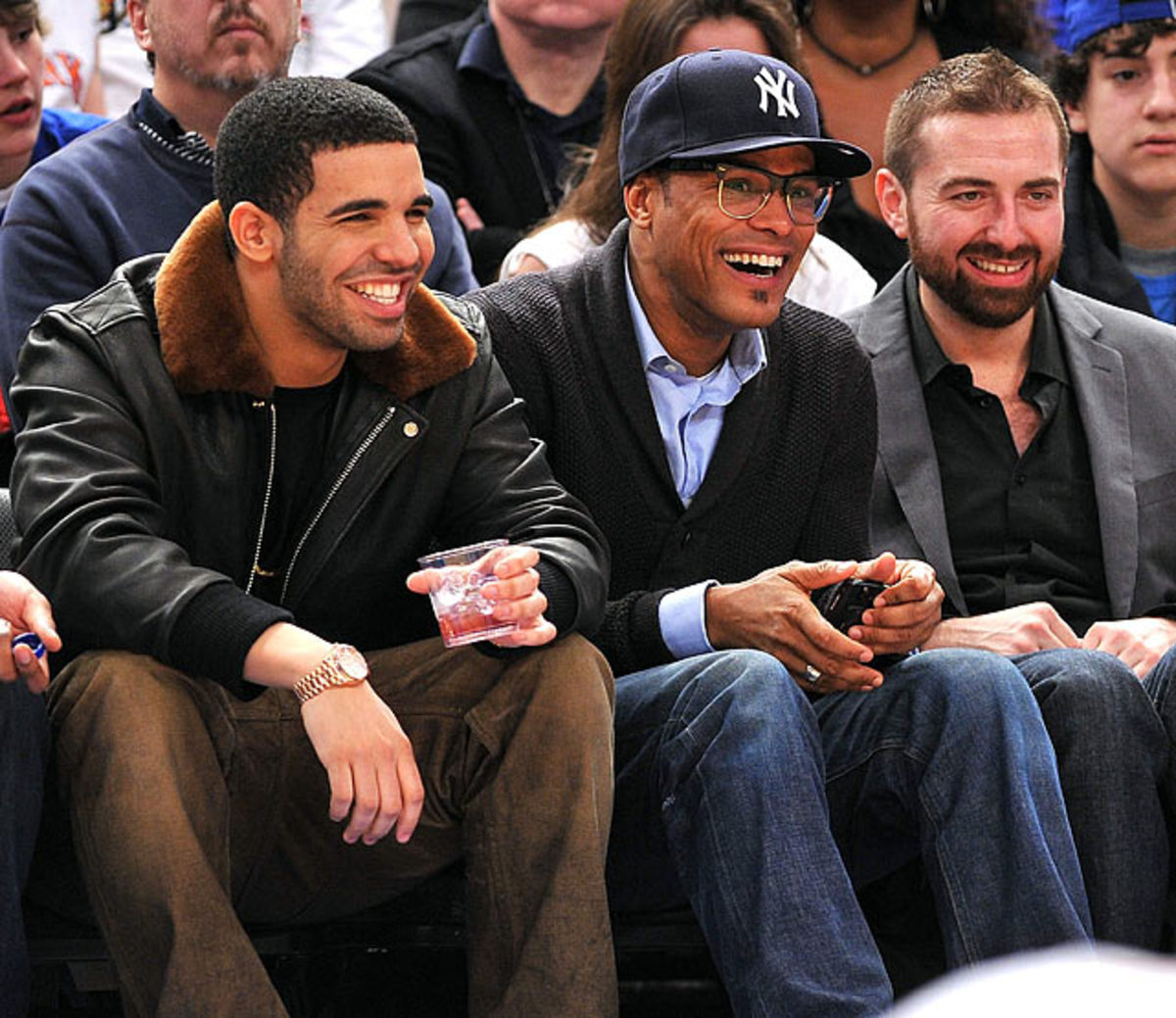 Celebrities at Knicks-Heat - Sports Illustrated