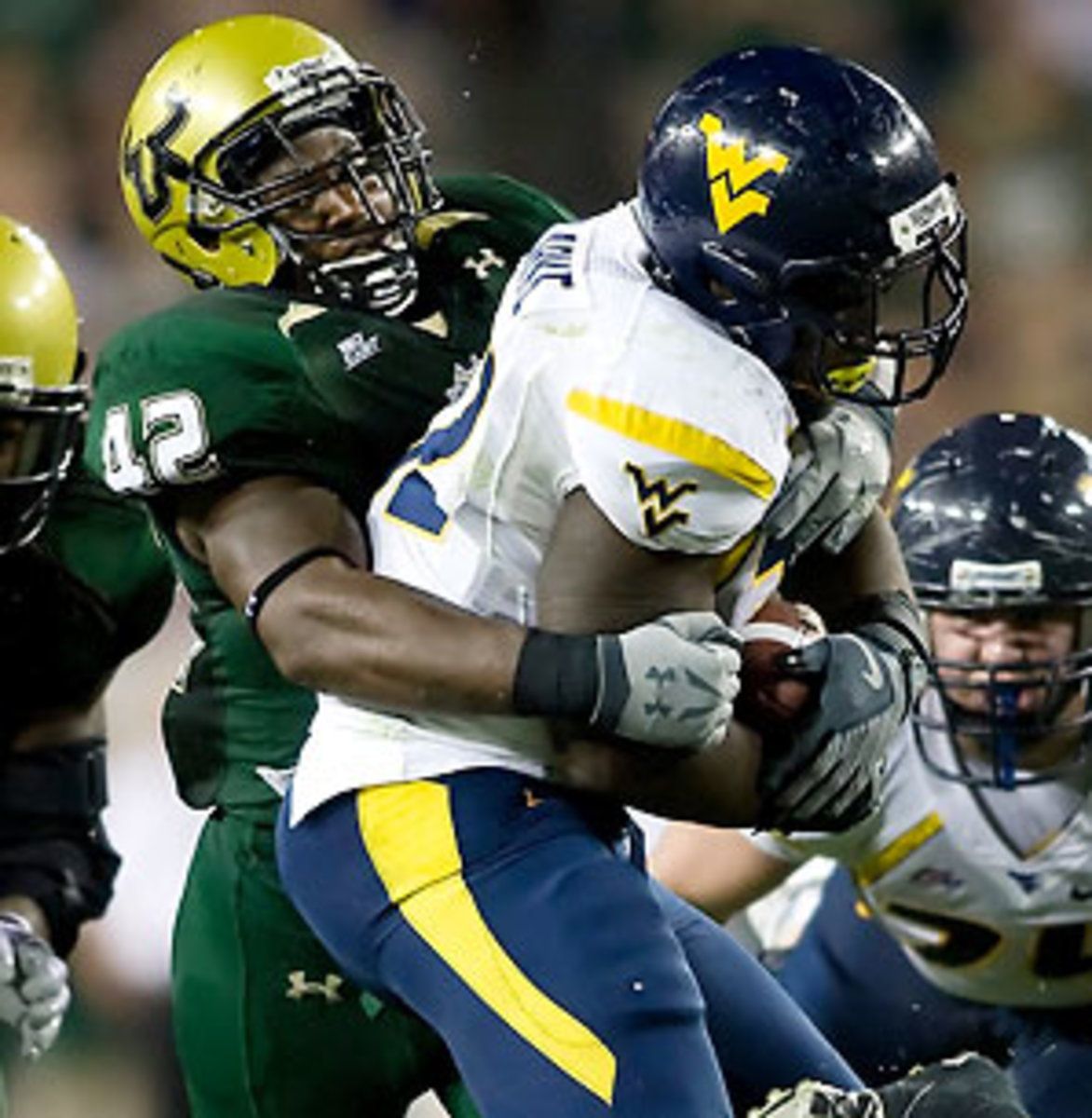 Aditi Kinkhabwala: After overcoming odds, South Florida LB Wilson long ...