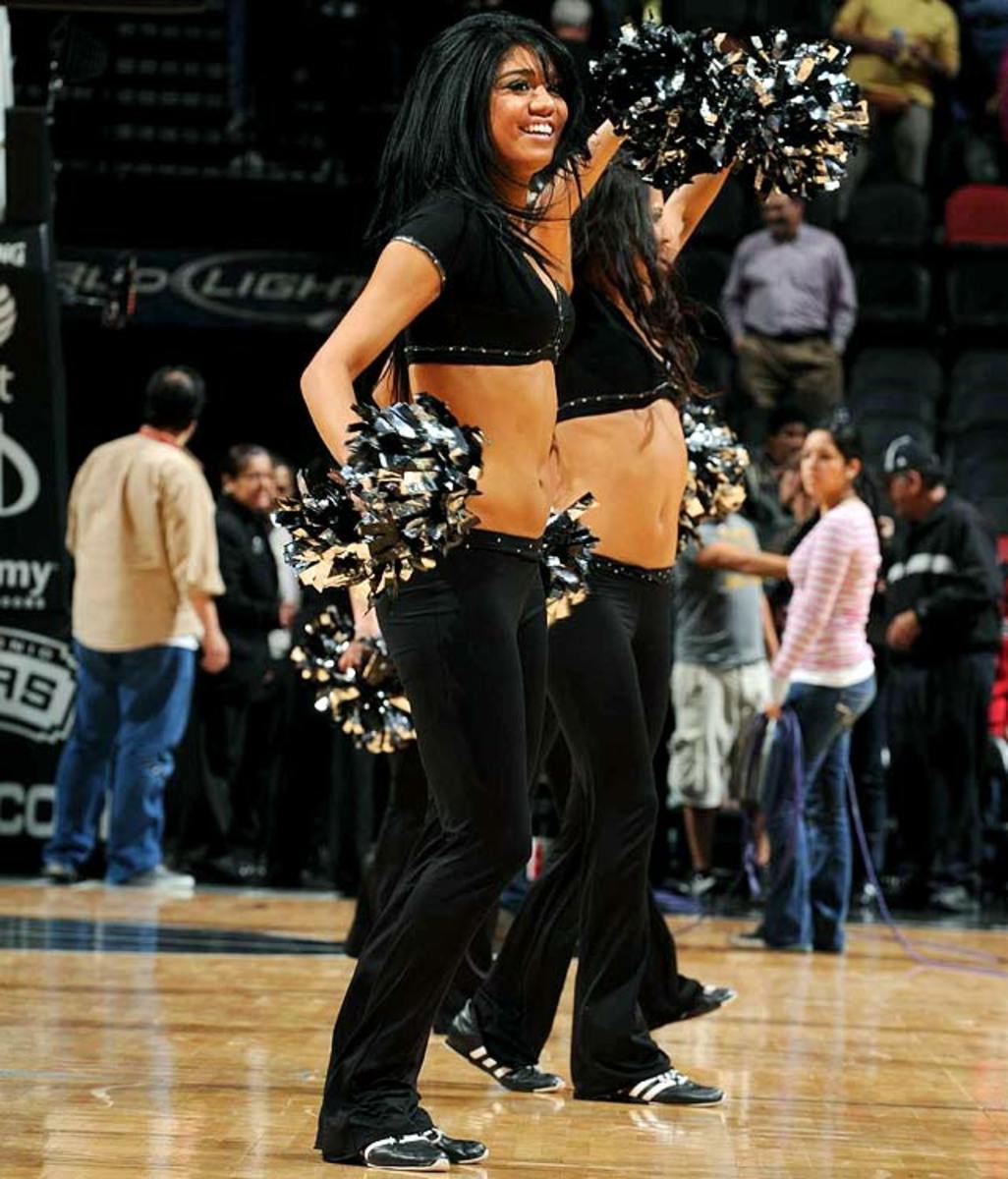 San Antonio Spurs Silver Dancers - Sports Illustrated