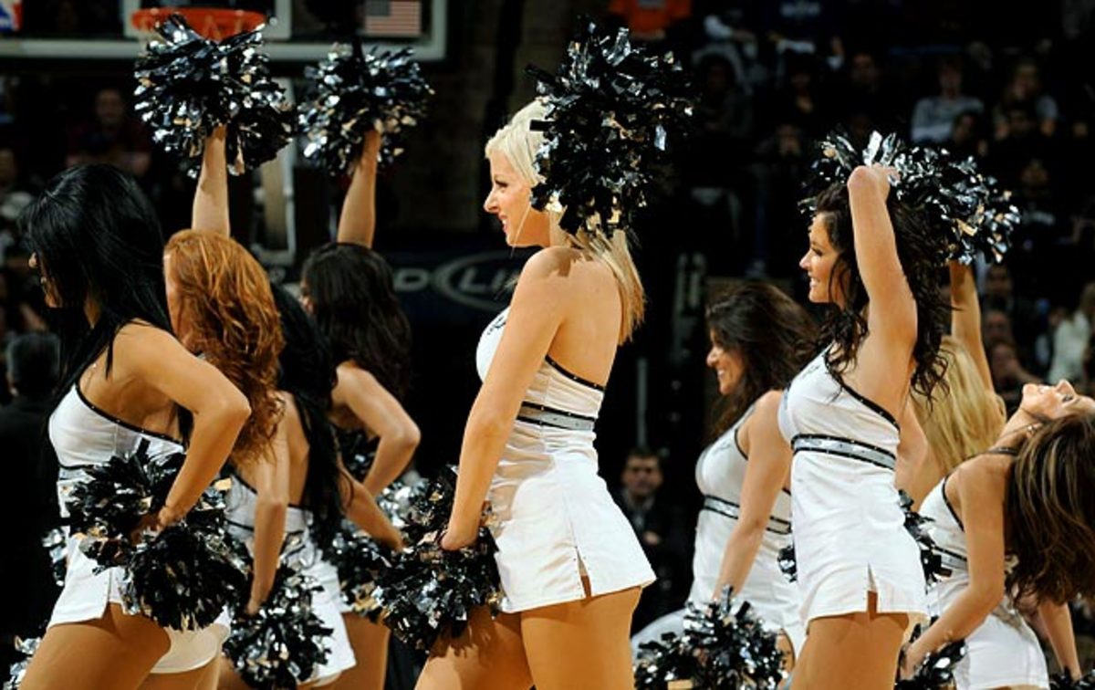 San Antonio Spurs Silver Dancers - Sports Illustrated