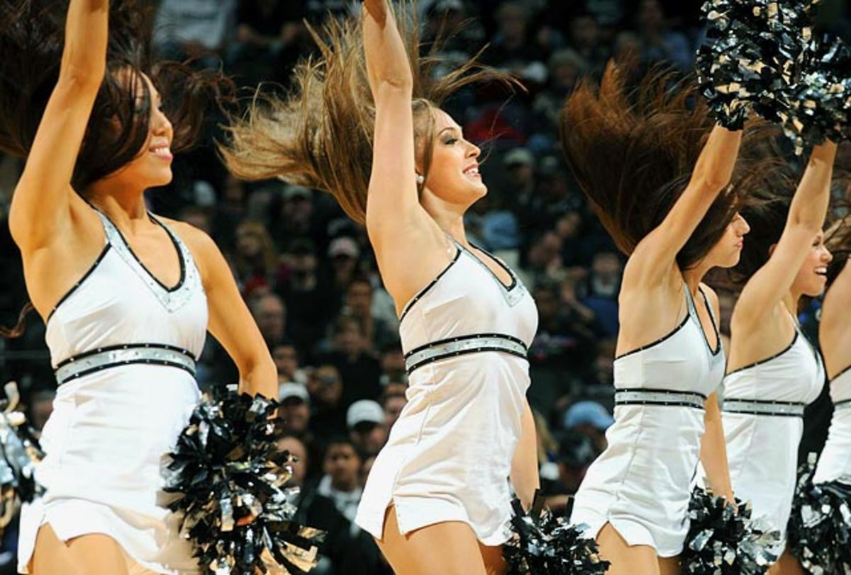 San Antonio Spurs Silver Dancers - Sports Illustrated