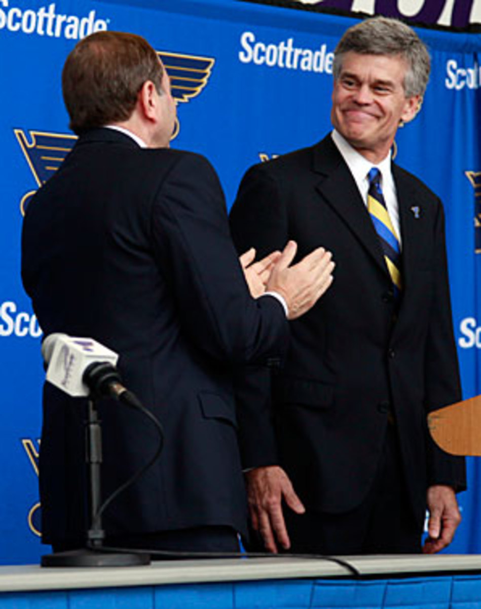 New owner of Blues introduced, hailed by Bettman - Sports Illustrated