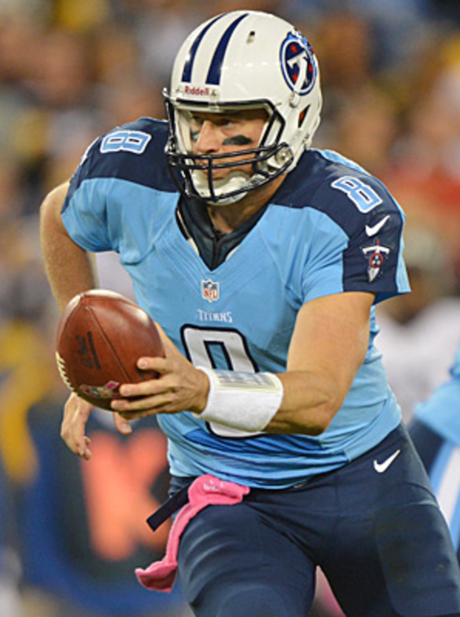 Time on Titans' side as Hasselbeck delivers late win against Steelers ...