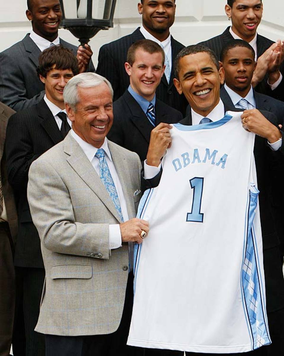Obama Greets National Hoops Champs - Sports Illustrated