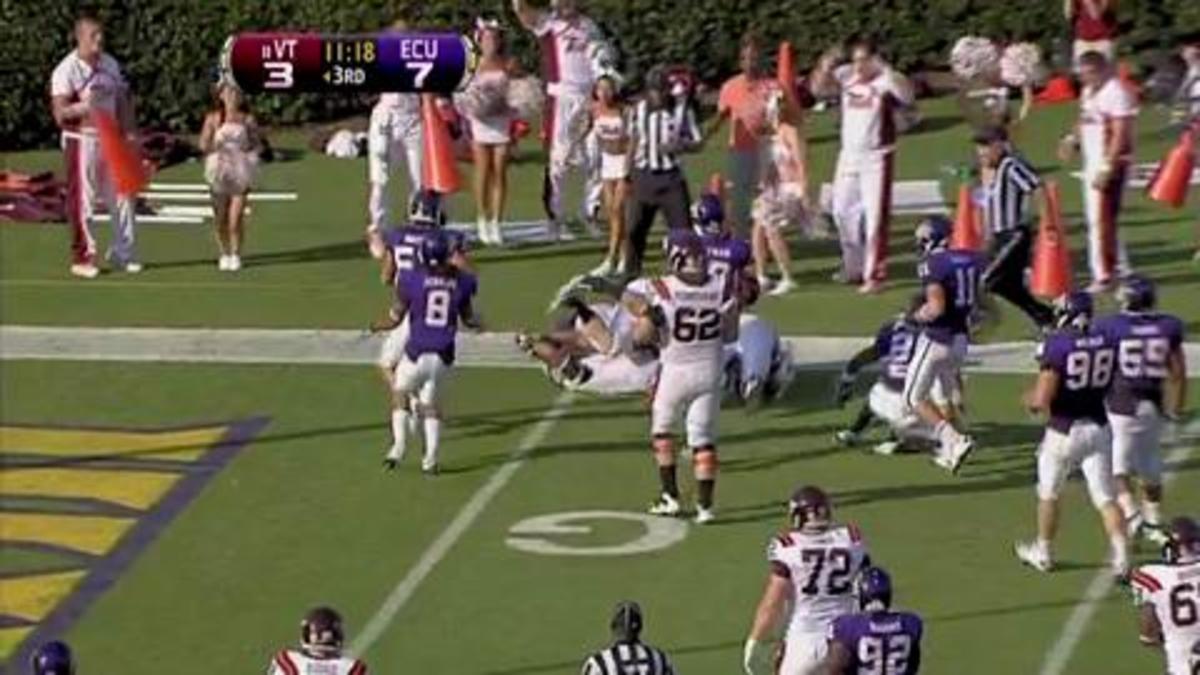 Oglesby's 10-yard run seals Hokies victory - Sports Illustrated