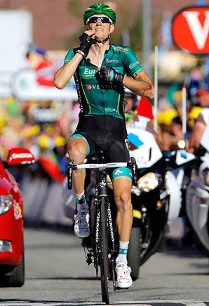 Pierre Rolland wins Tour de France's hardest Alpine stage; Bradley ...