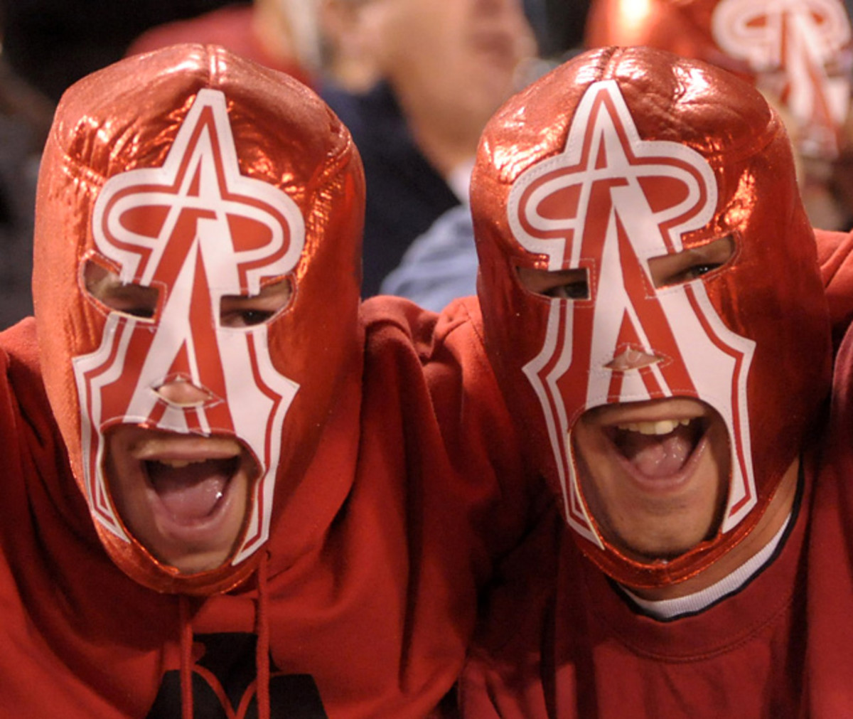 Wrestling Mask Night in Anaheim - Sports Illustrated