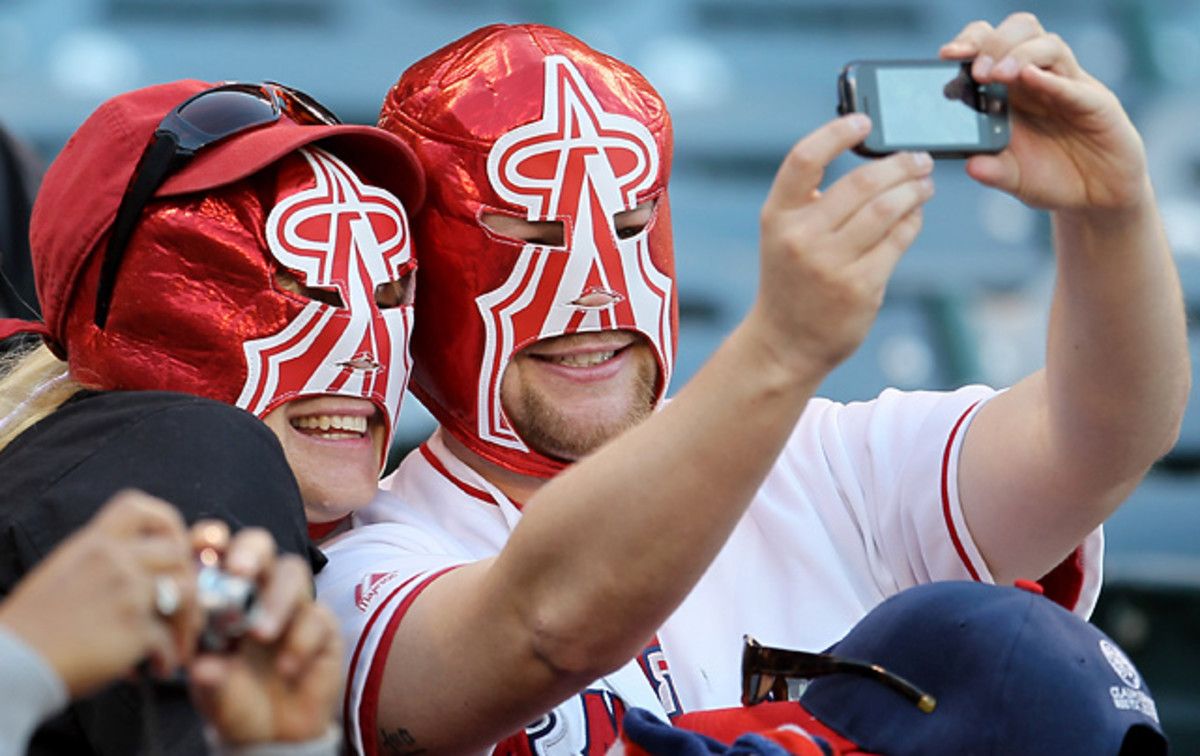 Wrestling Mask Night in Anaheim - Sports Illustrated
