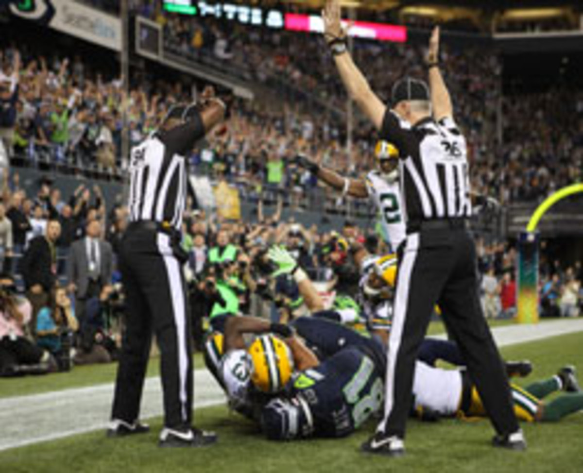 NFL: Seahawks-Packers referees made right call on catch, missed ...