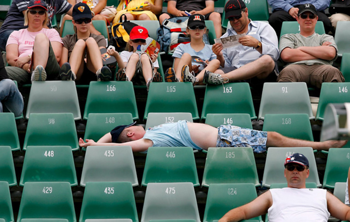 Sleeping in the Stands - Sports Illustrated