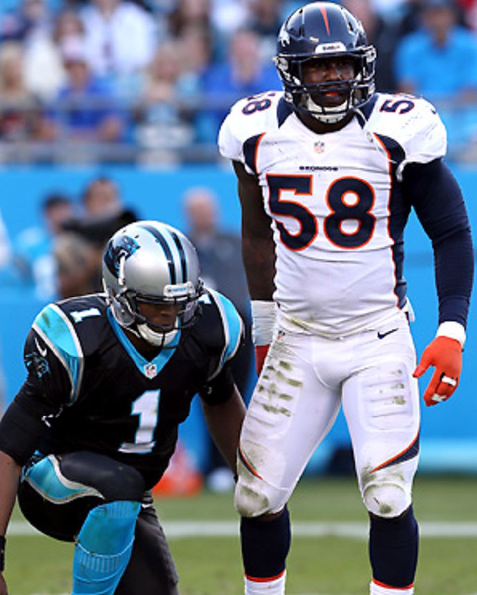 Von Miller dominates again, this time against Cam Newton - Sports ...