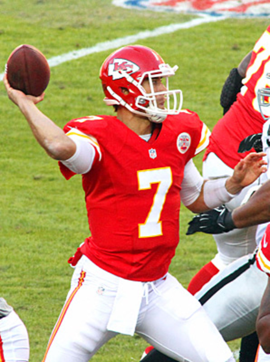 Cassel to start at QB for Chiefs vs Chargers - Sports Illustrated